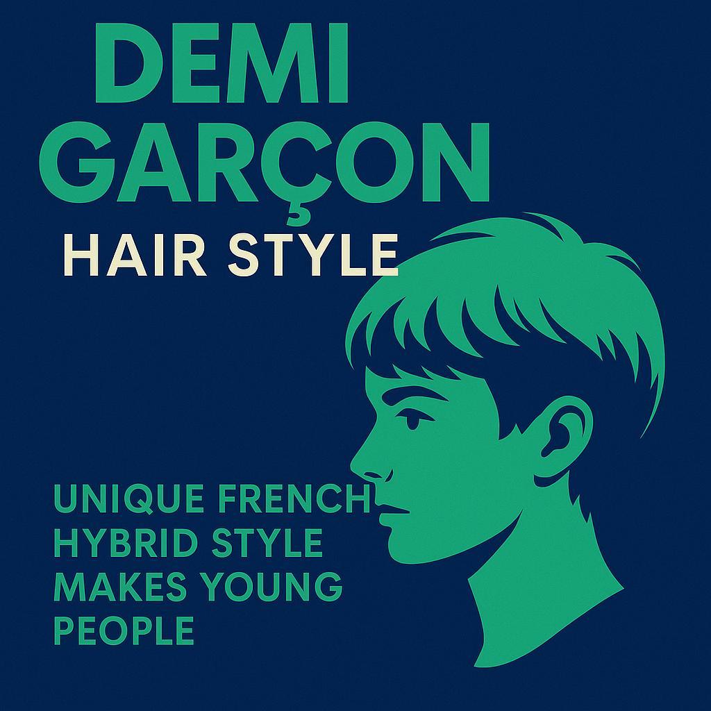 Demi Garcon hair with a unique French fusion style that is making waves among the youth - DPS ...