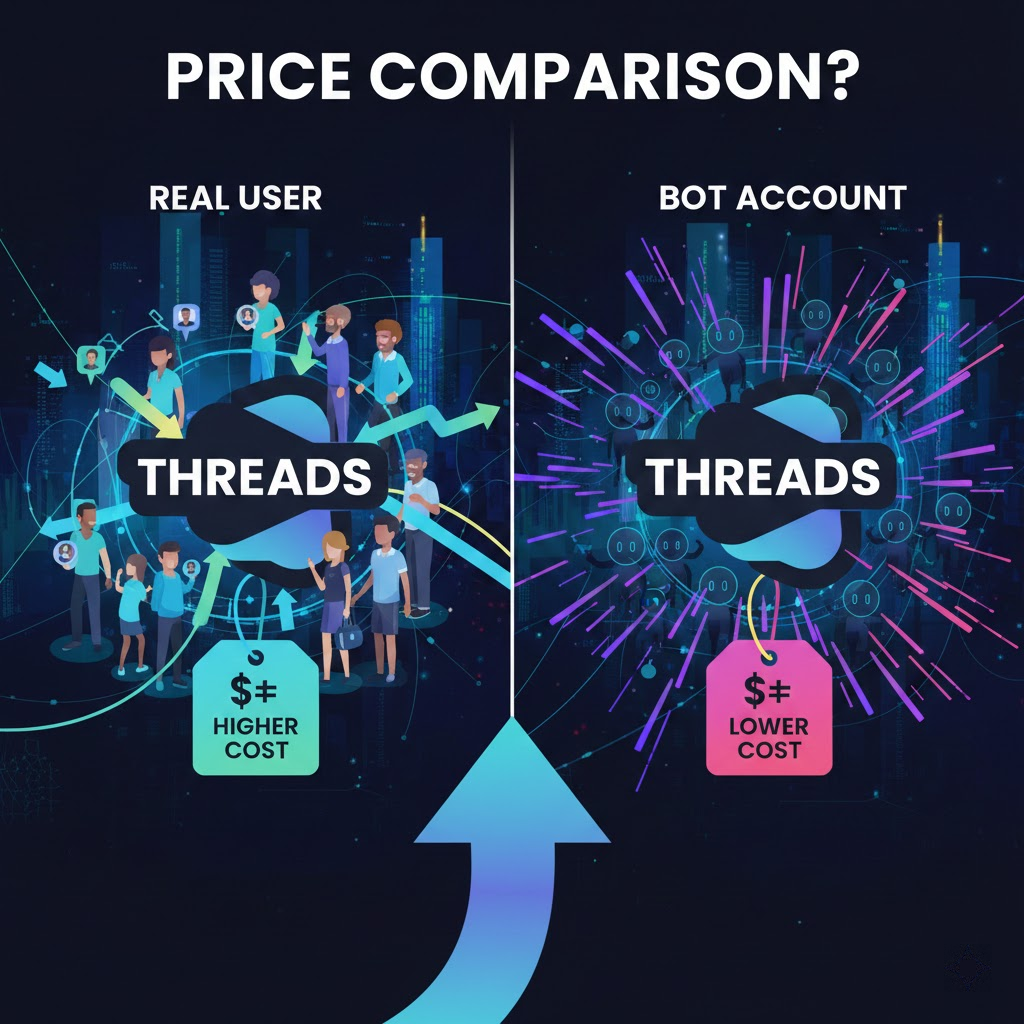 7 Sự Thật Về Tăng Follow Threads: Giá Real vs Bot (2026) - DPS.MEDIA JSC