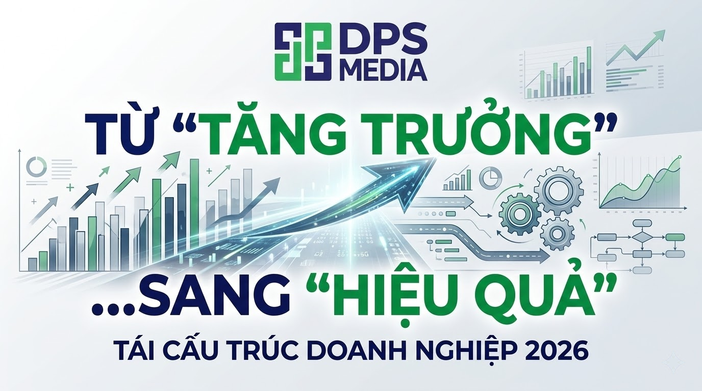 Từ "tăng trưởng" sang "hiệu quả" - tái cấu trúc doanh nghiệp 2026 - DPS ...